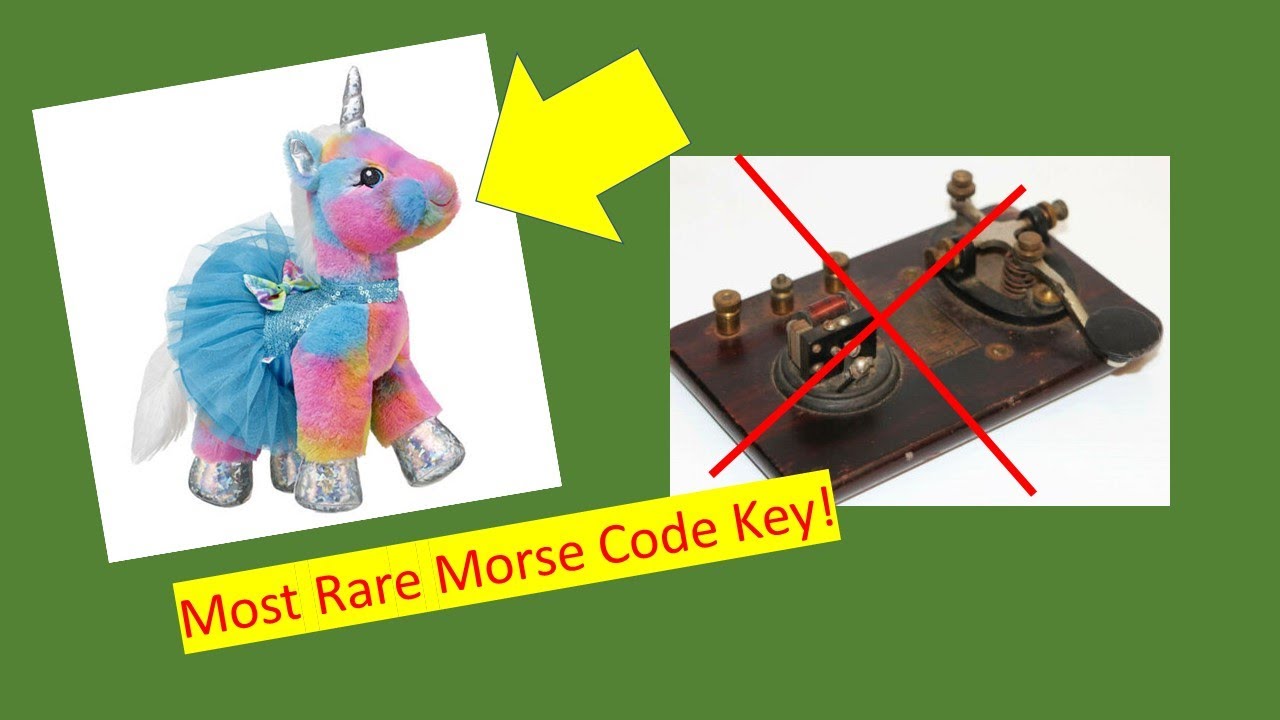 MOST RARE MORSE CODE KEY EVER FOUND!!! - YouTube