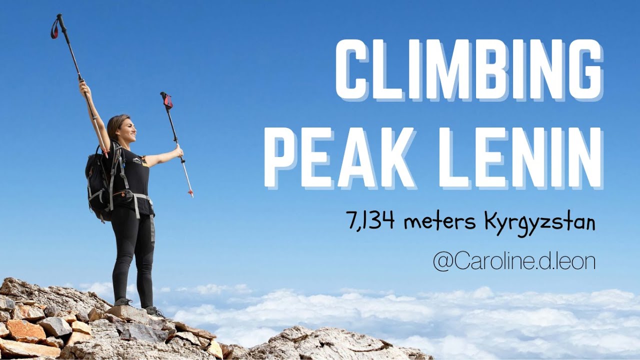 Climbing Peak Lenin 7,134 meters - A 7,000m mountain in the Pamir Range ...