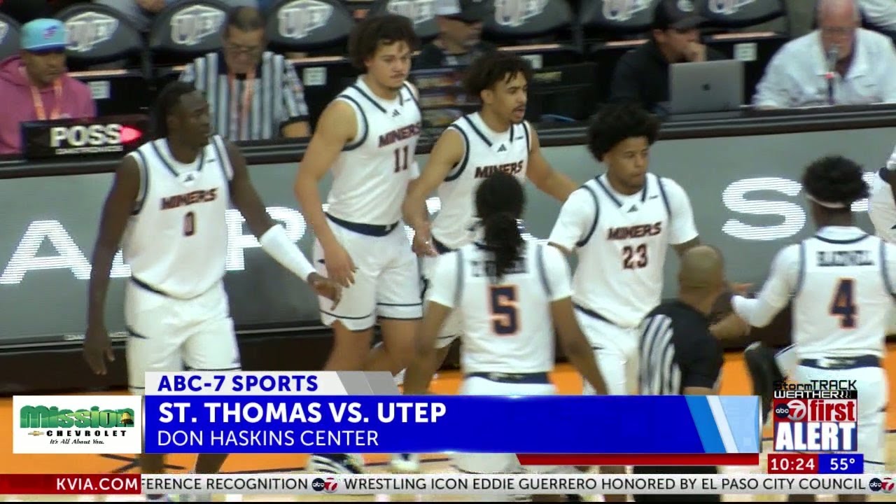 UTEP finds a way to win in OT against D-III opponent St. Thomas, 84-83 ...