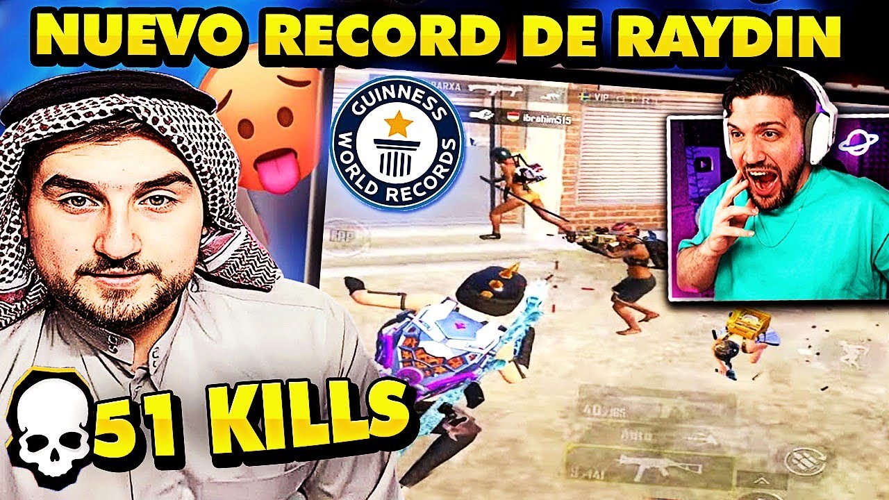 EL ARABE RAYDIN ROMPE RECORD!! HACE 51 KILLS en SOLO VS SQUADS! - PUBG ...
