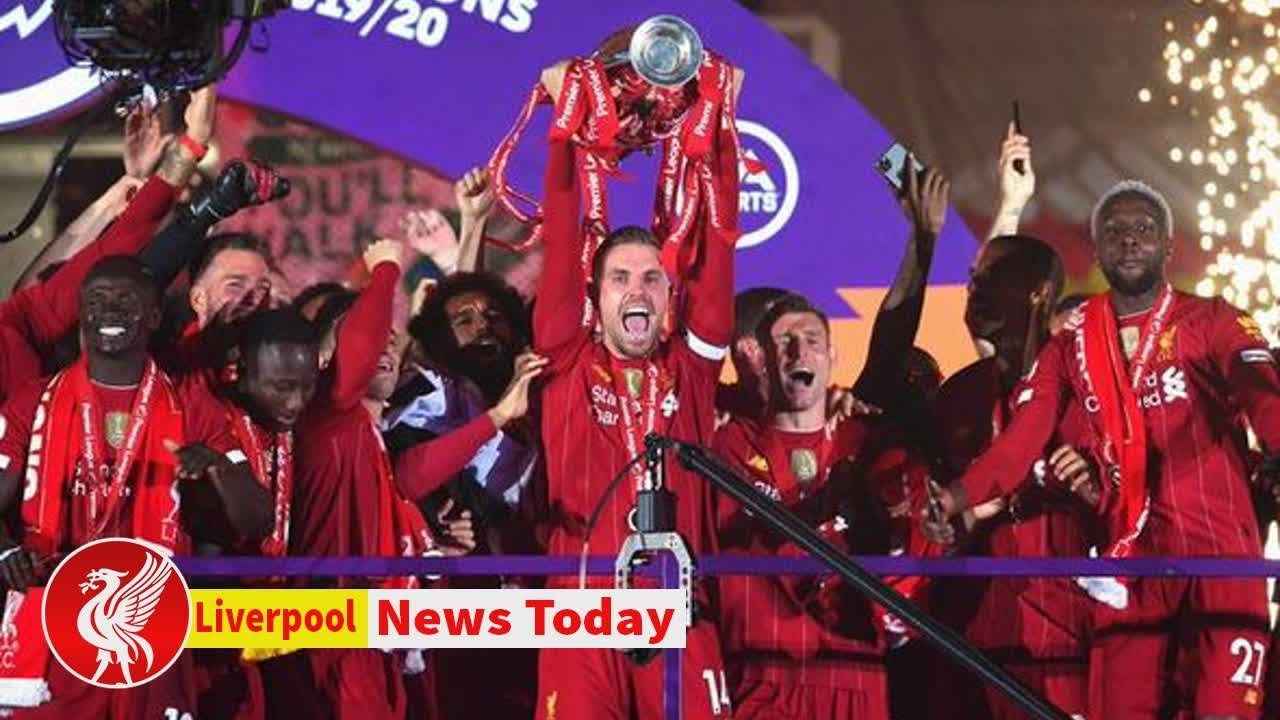 Liverpool lift Premier League trophy for first time in 30 years in ...