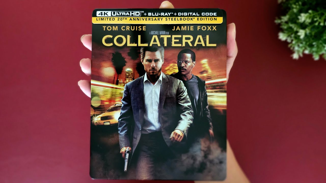 COLLATERAL (4K STEELBOOK) Unboxing | 4K Disc Menu Reveal - YouTube