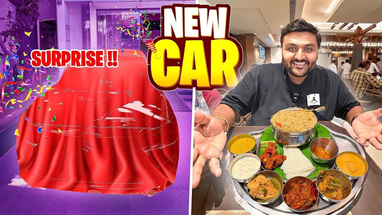 BIG DAY! New Car Delivery || Celebrated with Biryani Party in Bangalore ...