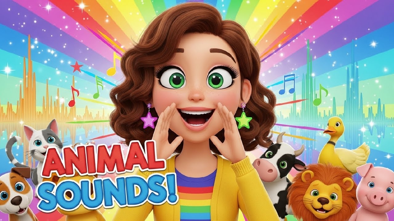 Animal Names & Sounds for Kids | What Sound Does This Animal Make?| Fun ...