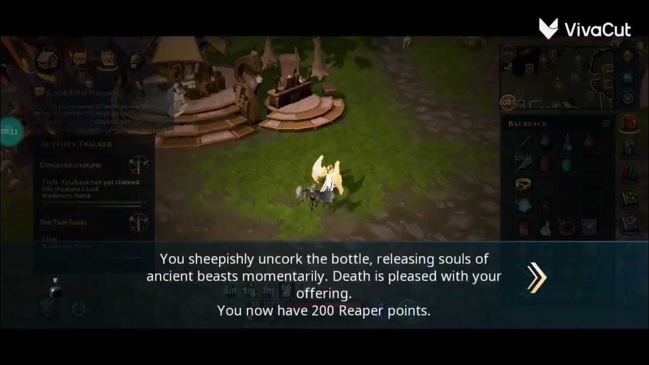 Using Gift For The Reaper To Gain 20 Reaper Points - Runescape 3 Mobile - YouTube