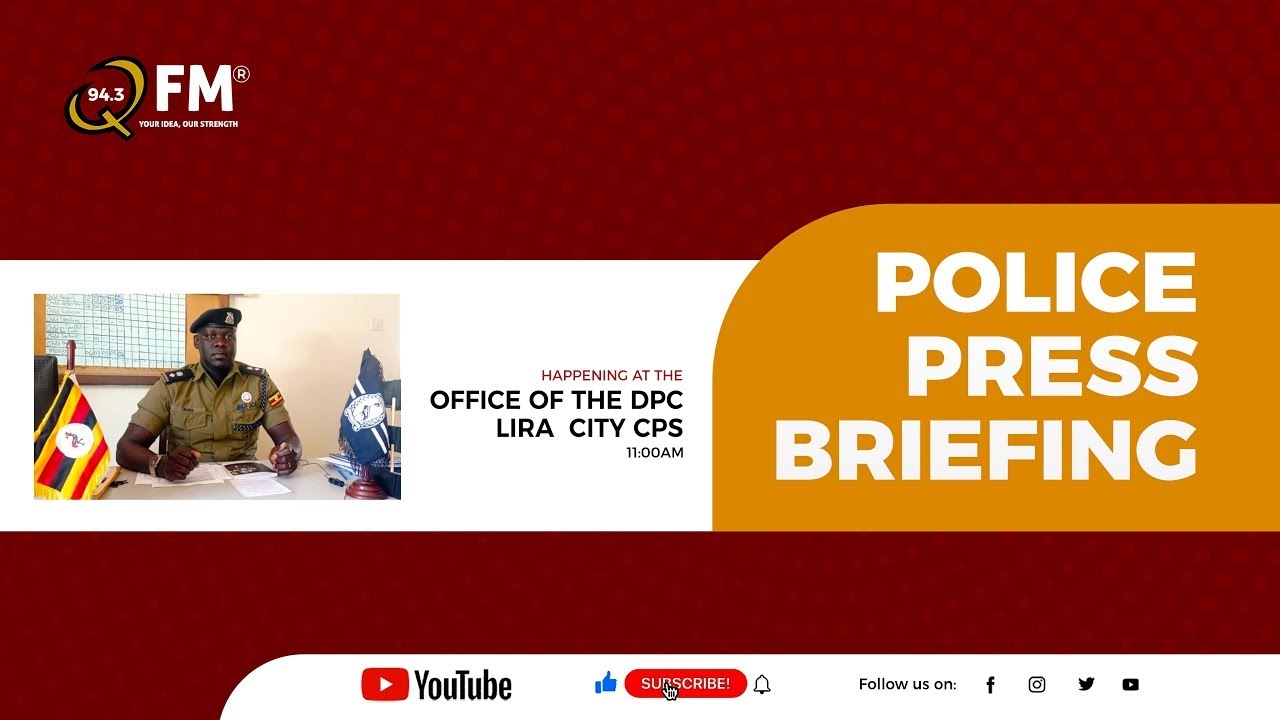 POLICE WEEKLY PRESS BRIEFING - YouTube