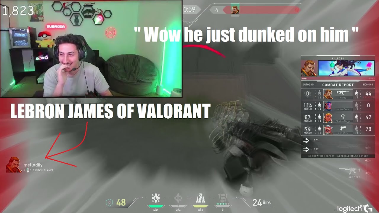 TSM Subroza reacts to " LeBron James of Valorant " - YouTube