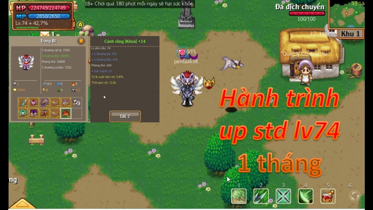 Tập 1: Hành Trình std 74 Up Lever - Thời Đại Hiệp Sĩ - YouTube