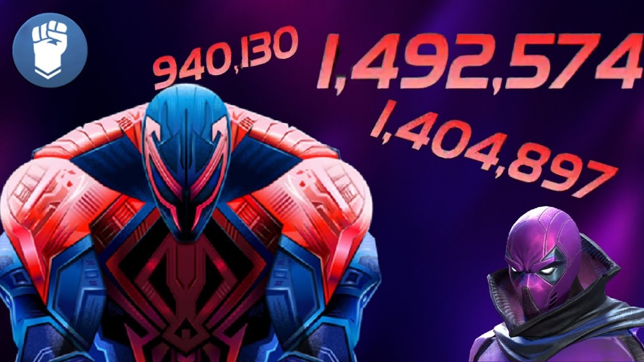 SPIDERMAN 2099 NUKES RAID PROWLER | MCOC - YouTube