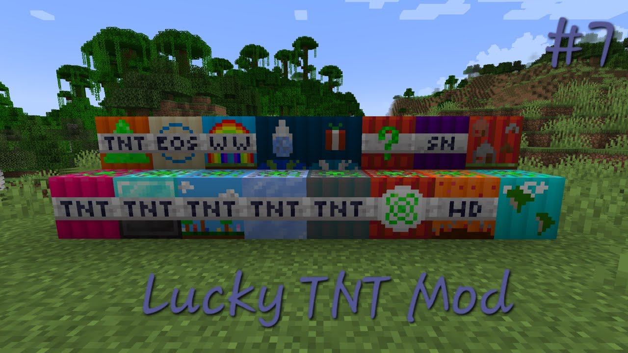 Lucky TNT Mod (Minecraft) Part 7 - YouTube