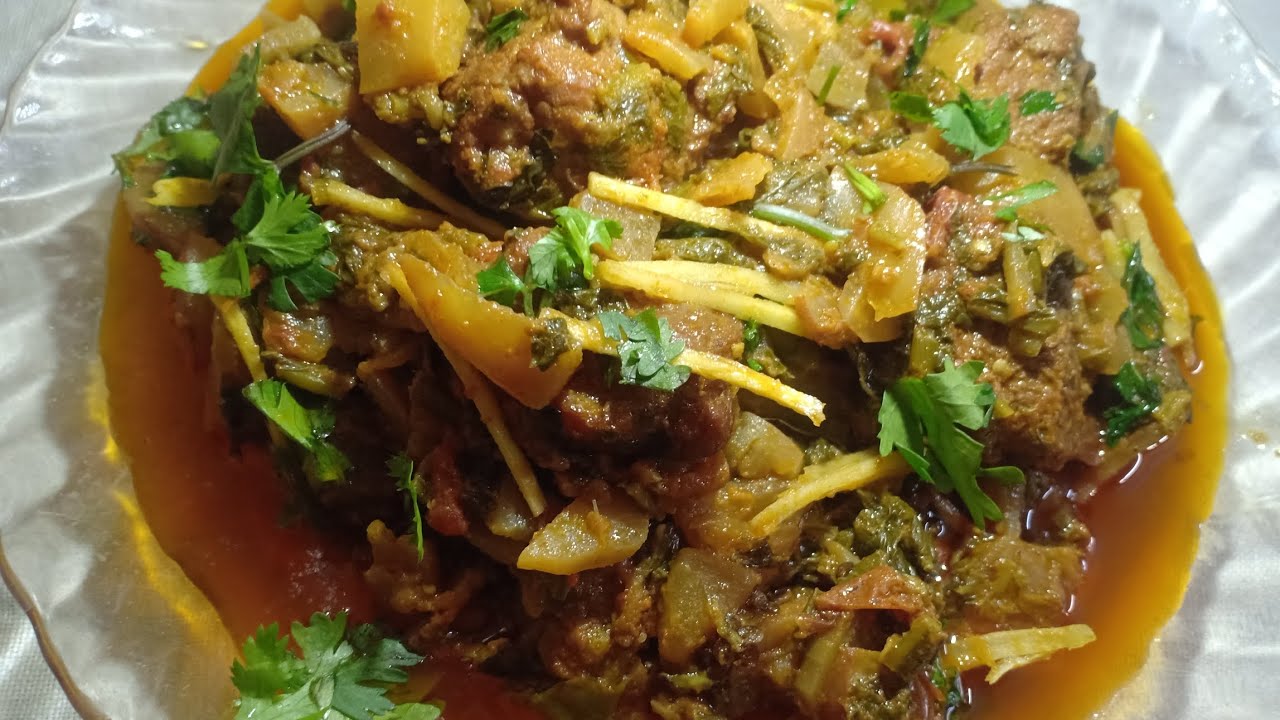 How to make shaljum gosht recipe ( شلجم گوشت بنانے کا طریقہ ) - YouTube