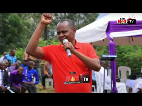 'Ancherana moe Simba chingaki akore egasi.'MP Alpha Miruka lectures the ...