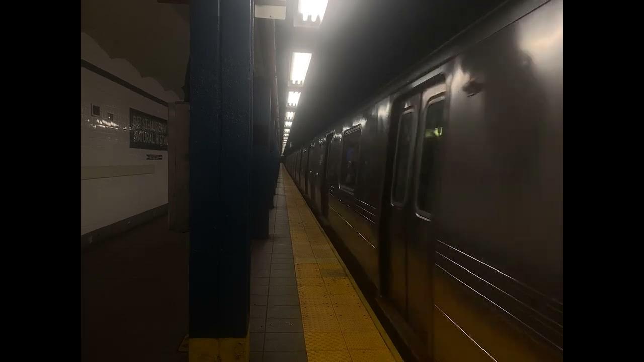 R68A B Train Leaving 81st St - Museum of Natural History - YouTube