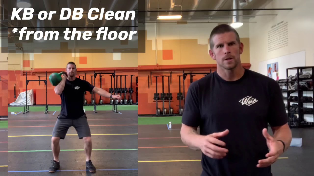 KB or DB Clean from Floor - YouTube
