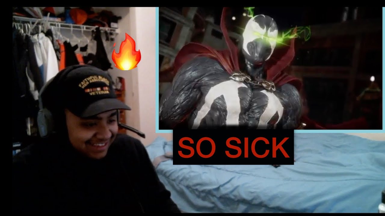 MORTAL KOMBAT 11 Spawn Gameplay Trailer MK11 | REACTION!!! - YouTube