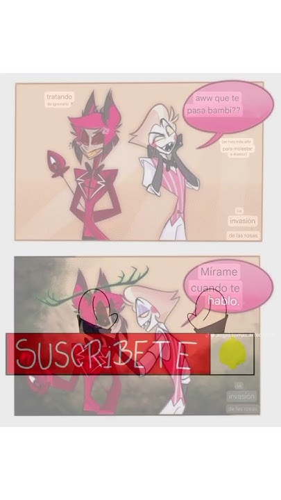 Que Pasa Bambi😏😚 Lucifer Radioapple Hazbinhotel Alastor Comics Fandub Youtube