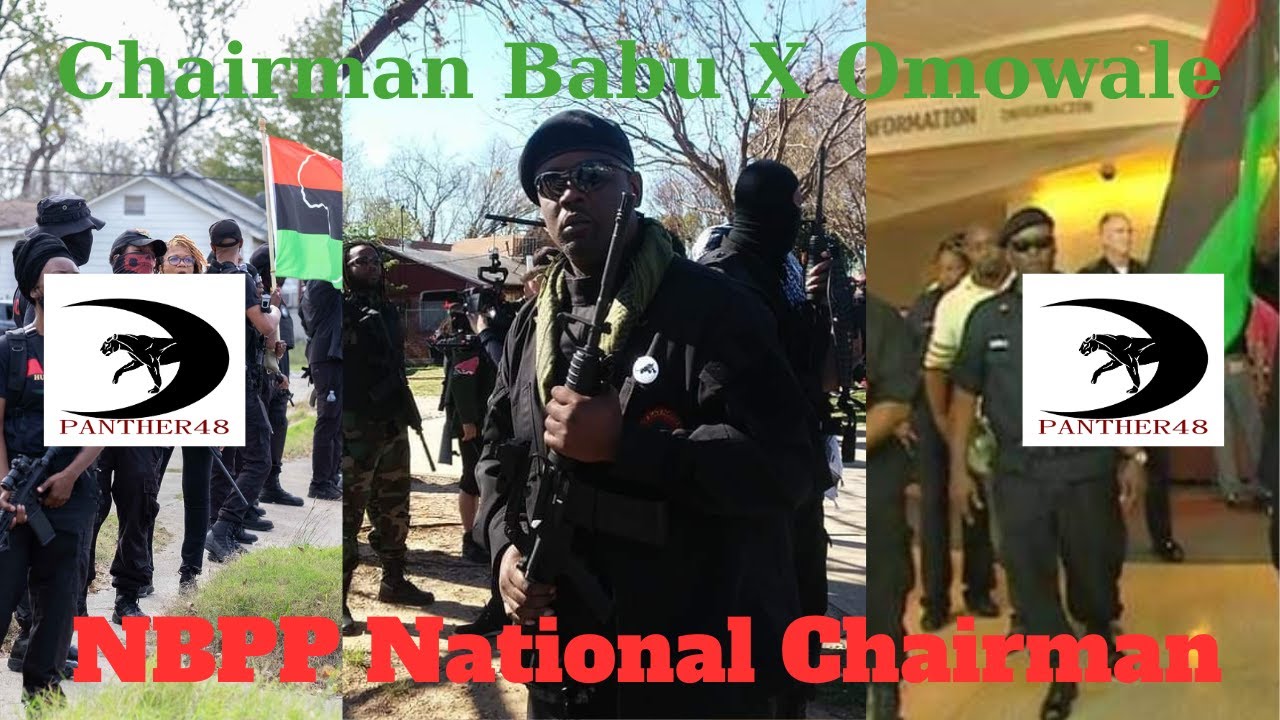 Panther 48 builds with National Chairman of the NBPP Babu Omowale - YouTube