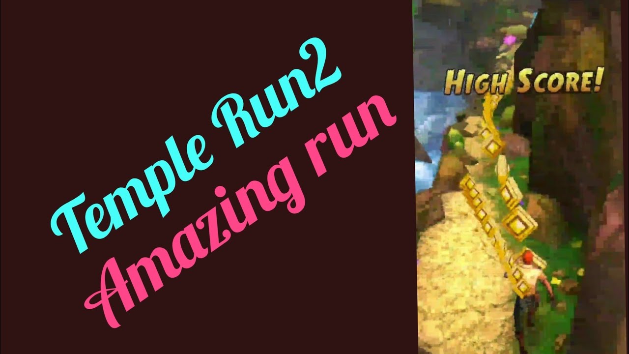 Temple run 2 | My New High Score | Amazing run - YouTube