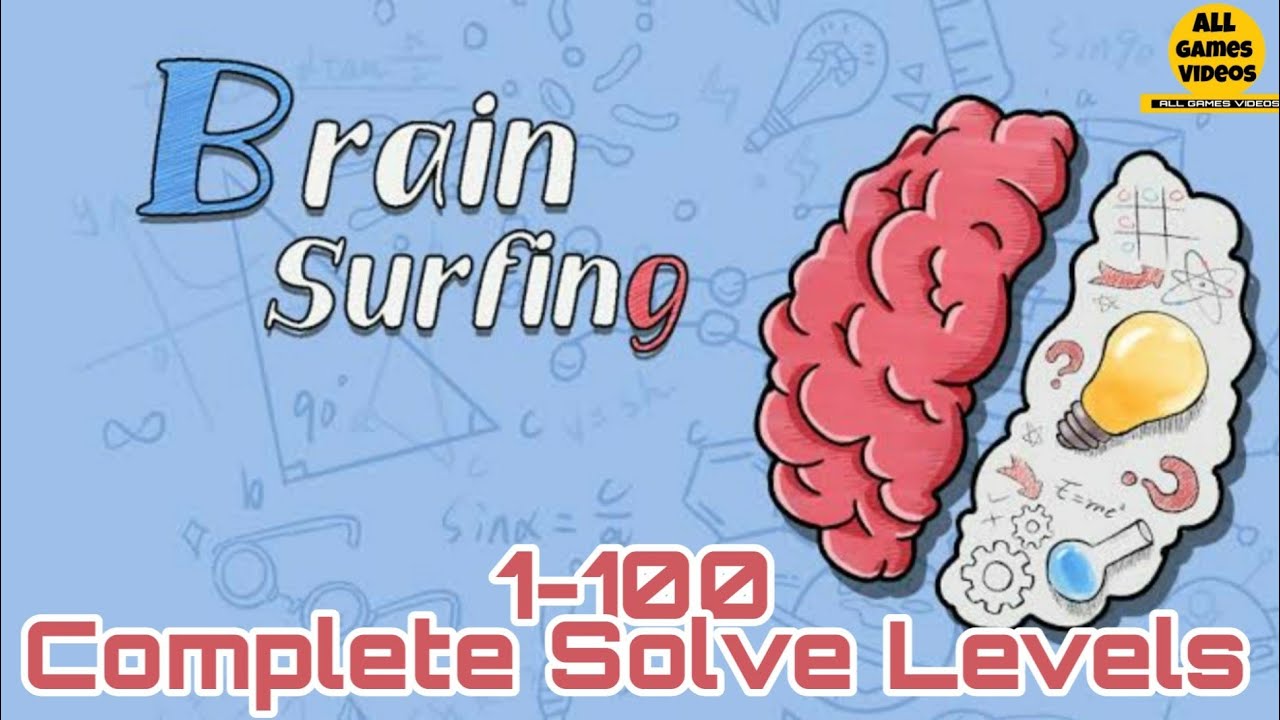 How to complete - All levels of Brain Surfing - Walkthrough - YouTube