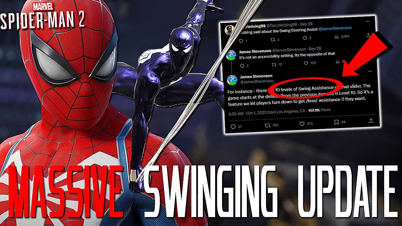 Real Physics Swinging IN Marvel’s Spider-Man 2!? - YouTube