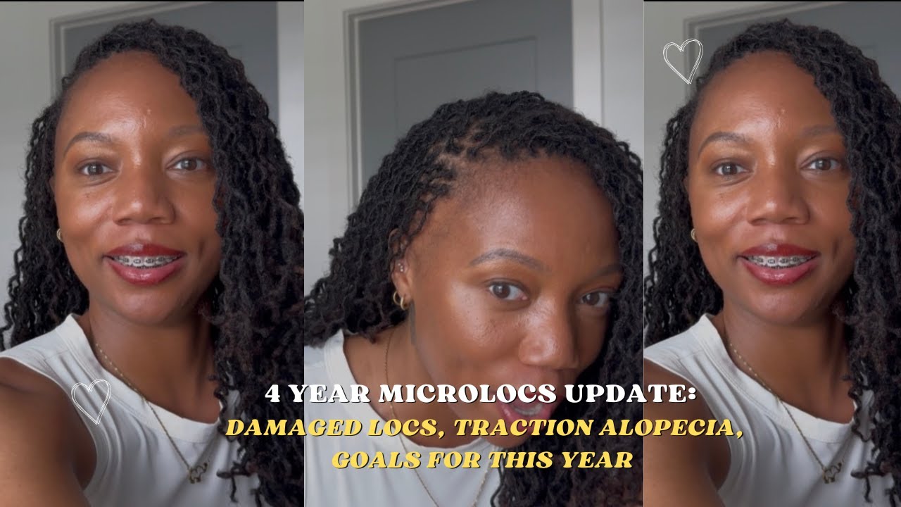 4 YEAR MICROLOCS UPDATE | DAMAGED LOCS? TRACTION ALOPECIA? | 10k ...