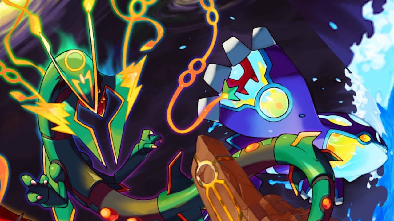 Minecraft : MEGA RAYQUAZA vs PRIMAL KYOGRE - POKEMON DA SORTE DARK ...