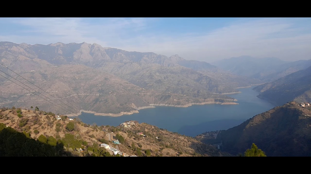 New Tehri Town in January, 2021 - YouTube