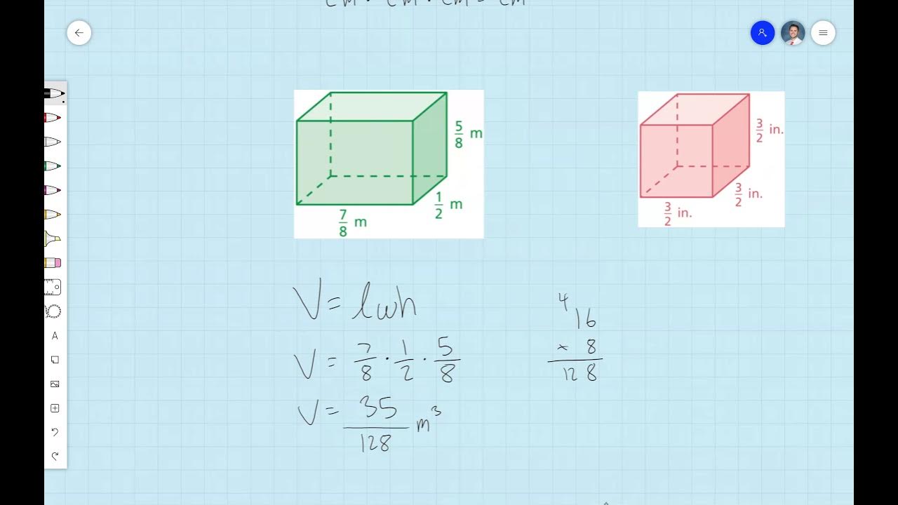 7.7 Volumes of Rectangular Prisms - YouTube