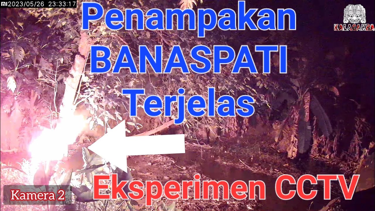 Beginilah Wujud Banaspati Sesungguhnya, Eksperimen CCTV Di Bungin ...