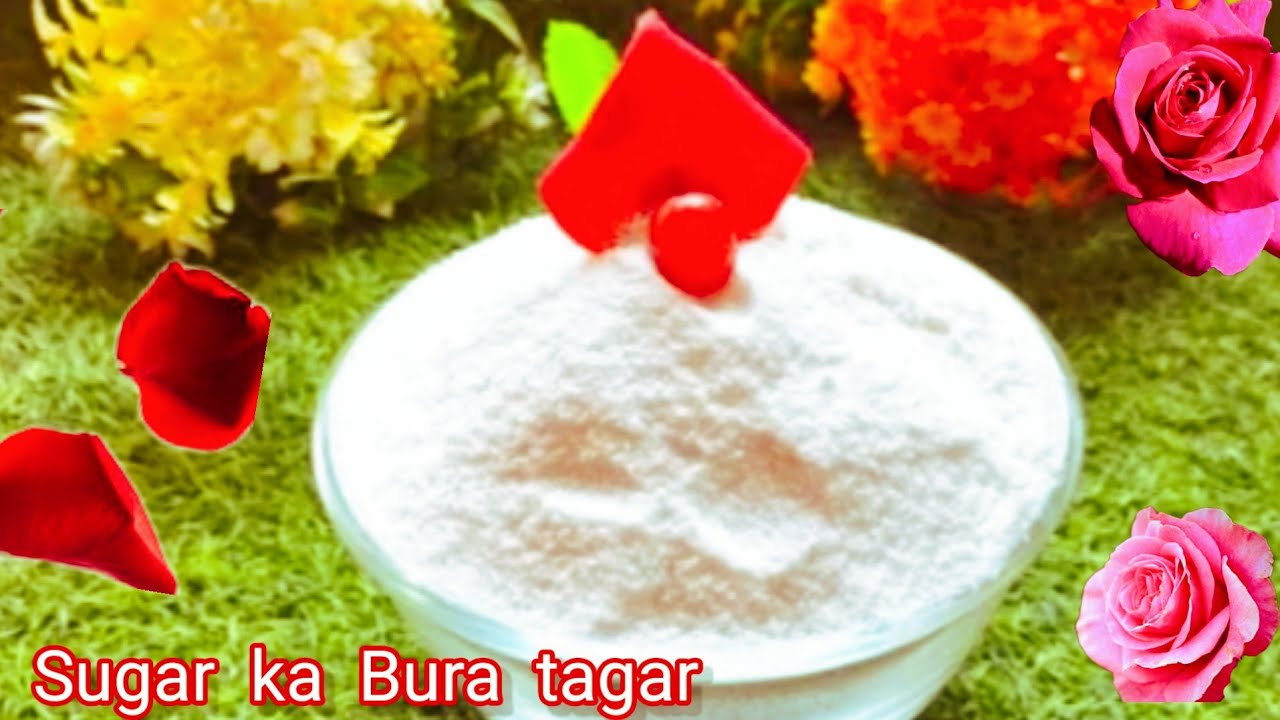 How to make sweet for tagar || How to make sugar with Tagar Bura ...