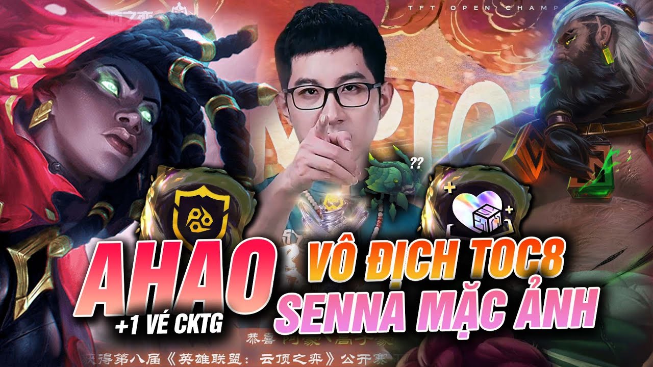 TOC8 CHUNG KẾT: AHAO VÔ ĐỊCH CÙNG SENNA 7 MẶC ẢNH COMEBACK 1 MÁU QUÁ CẢM XÚC TẠI MAP CUA KHIÊU ...