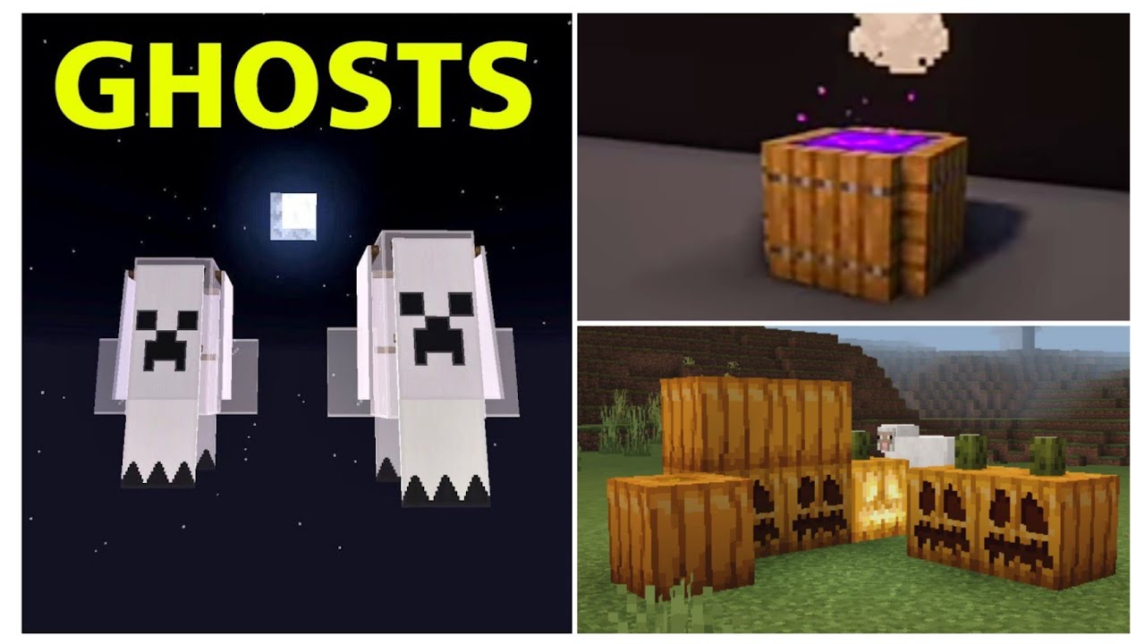 5+ Minecraft Halloween Build Hacks. - YouTube