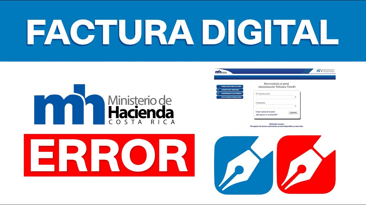 Factura Digital - Corregir error SignumOne - YouTube