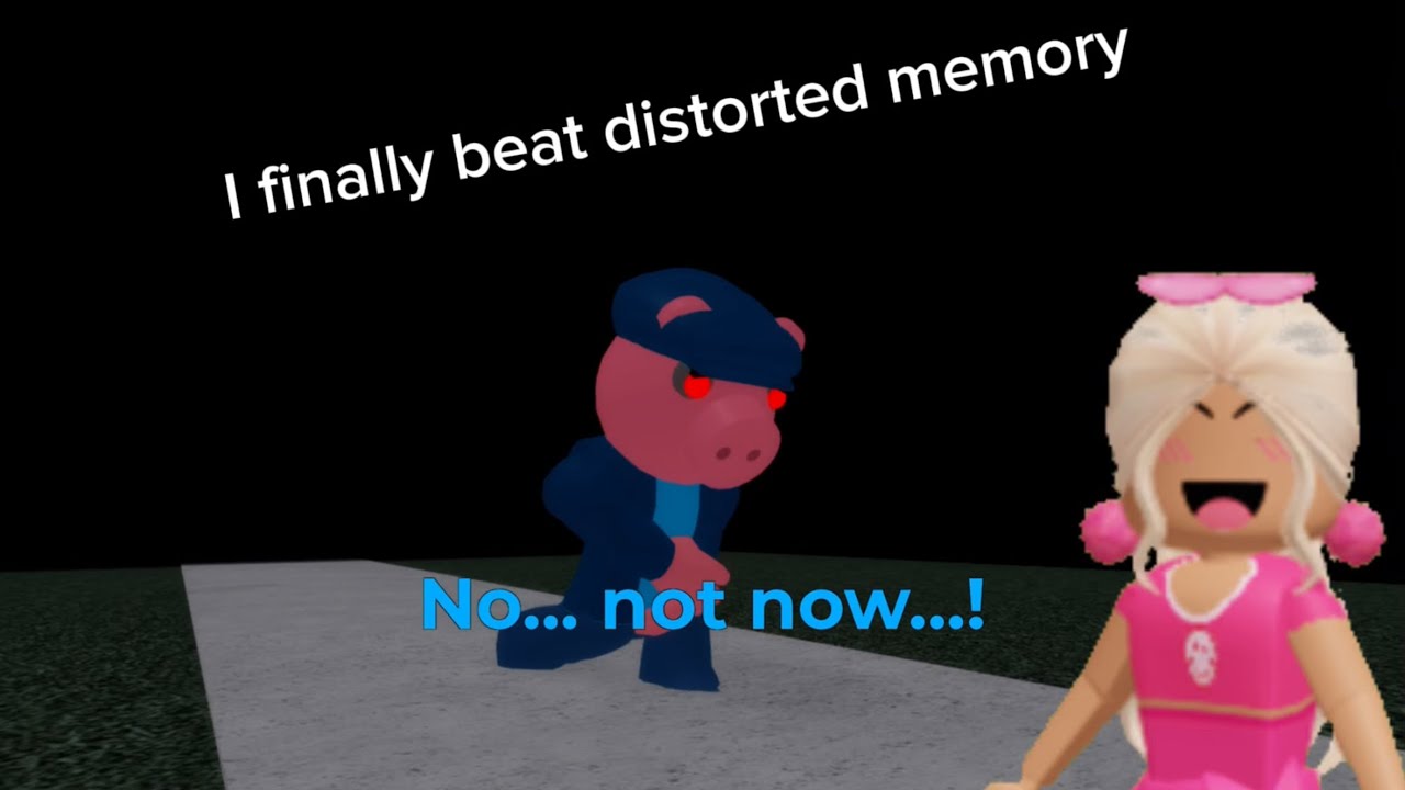Beating distorted memory after 5yrs #fyp #viralvideo #piggy #roblox # ...