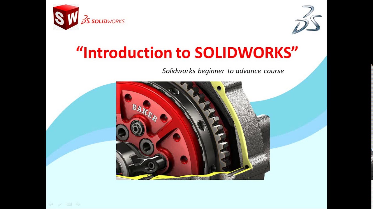 Introduction to solidworks - YouTube