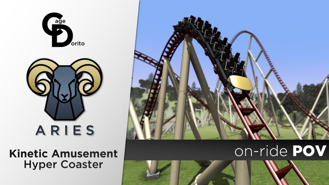 On-Ride - Aries - Original Hyper Coaster - Ultimate Coaster X - YouTube