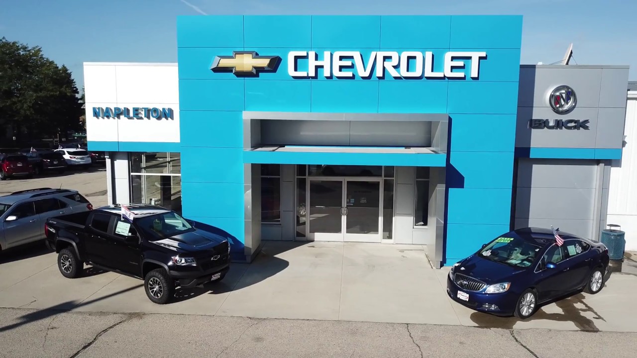 Napleton Chevrolet Buick Drone Footage - YouTube