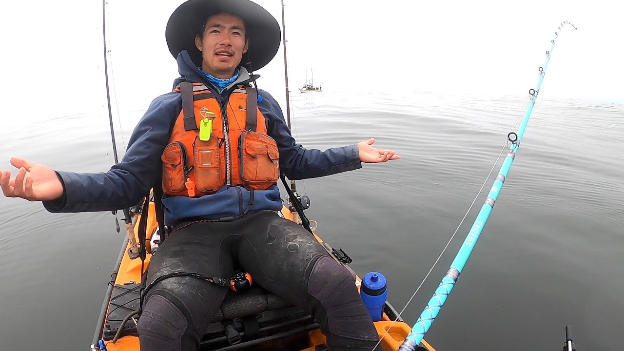 Angry Fisherman Yells at Kayaker, Then Kayaker Catches a Big Fish - YouTube