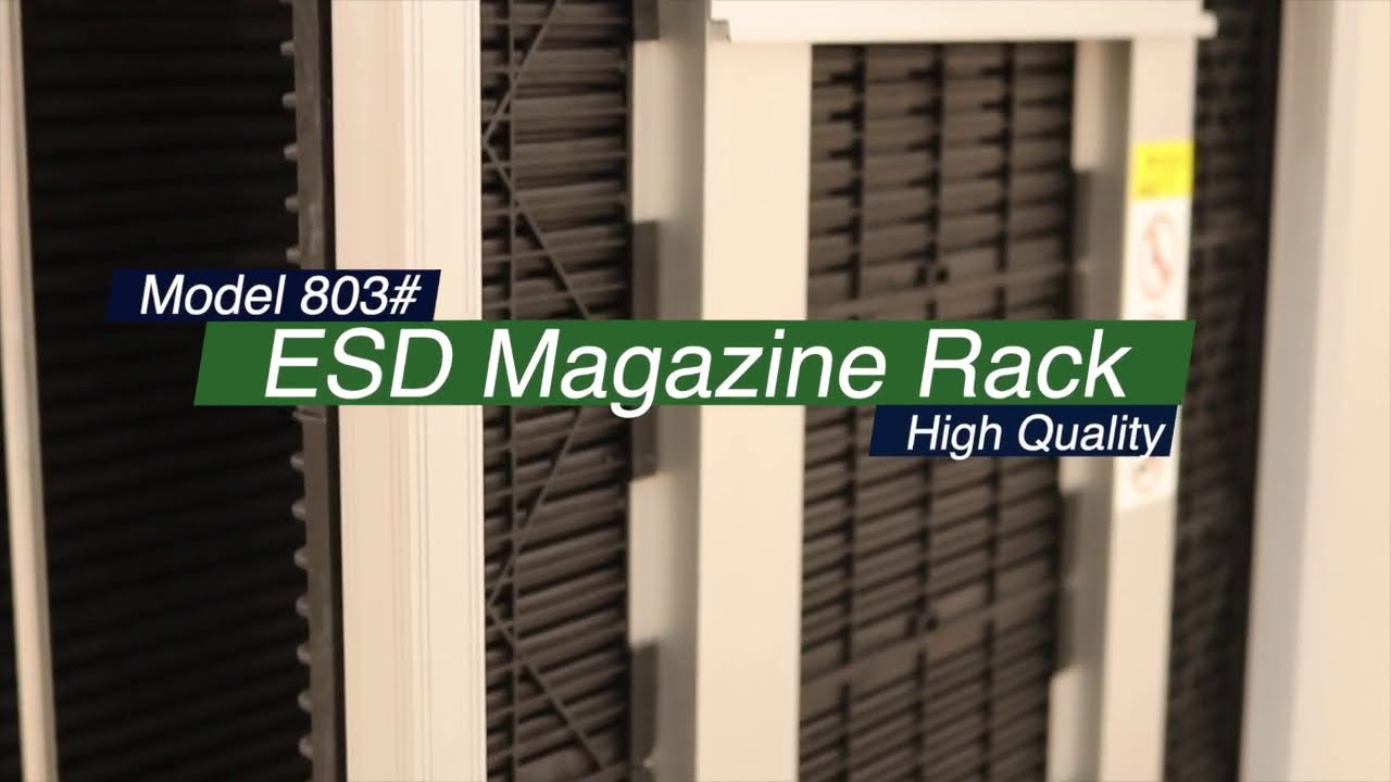 High Quality ESD Magazine Rack 803# - YouTube