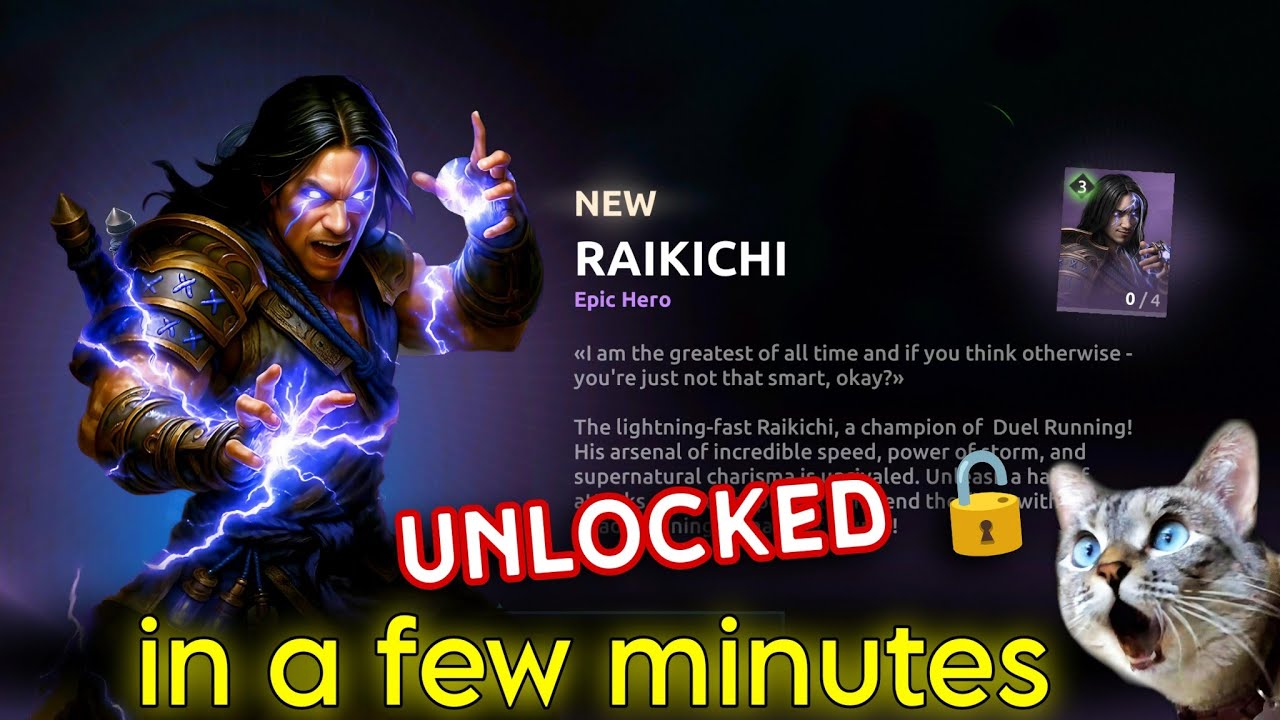 How to Unlock Raikichi in a few minutes | Shadow Fight 4 Arena - YouTube