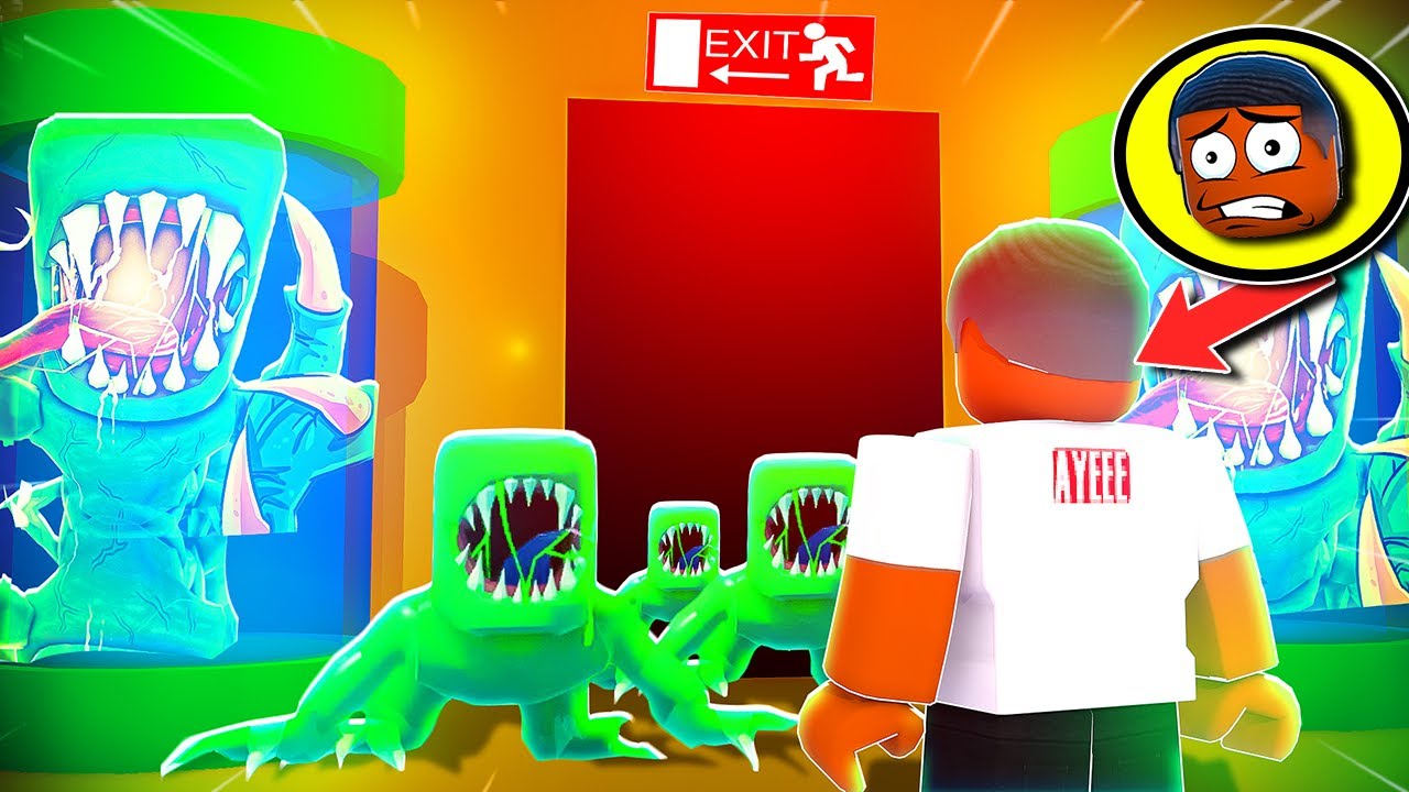 Roblox Escape The Alien Base.. (Scary Obby) - YouTube