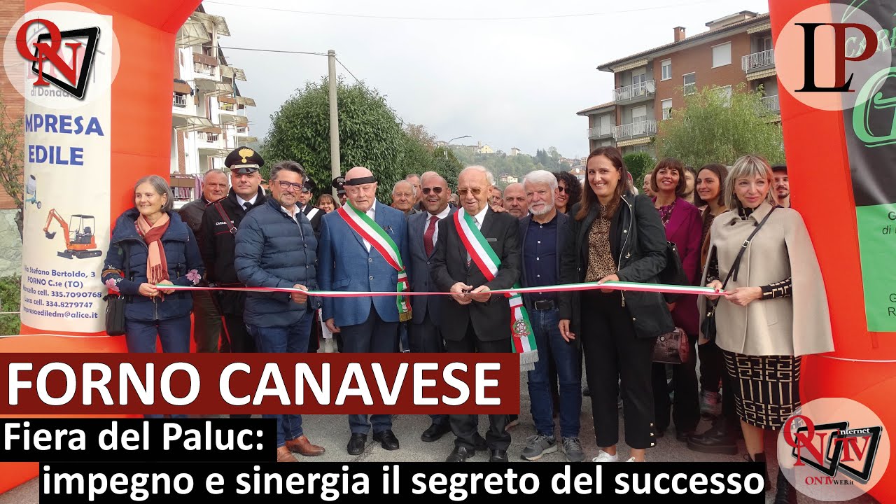 FORNO CANAVESE – Fiera del Paluc: impegno e sinergia il segreto del ...