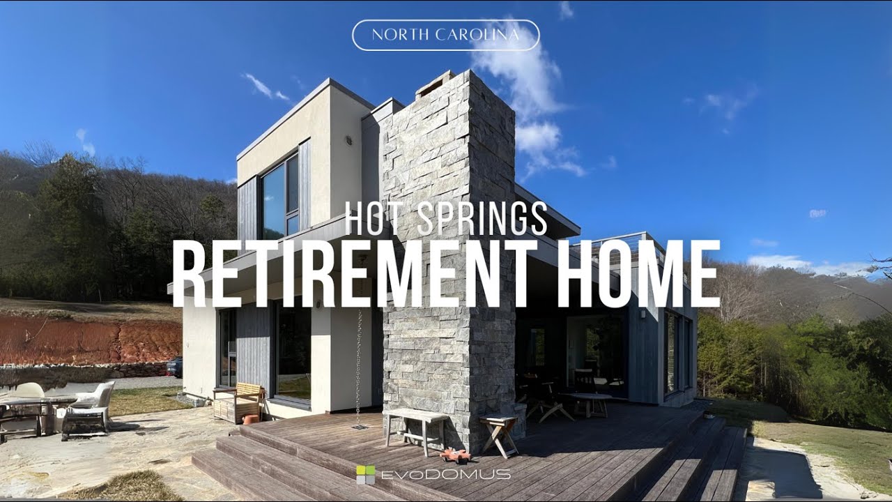 Hot Springs Retirement Home | Custom Prefab Home | evoDOMUS - YouTube