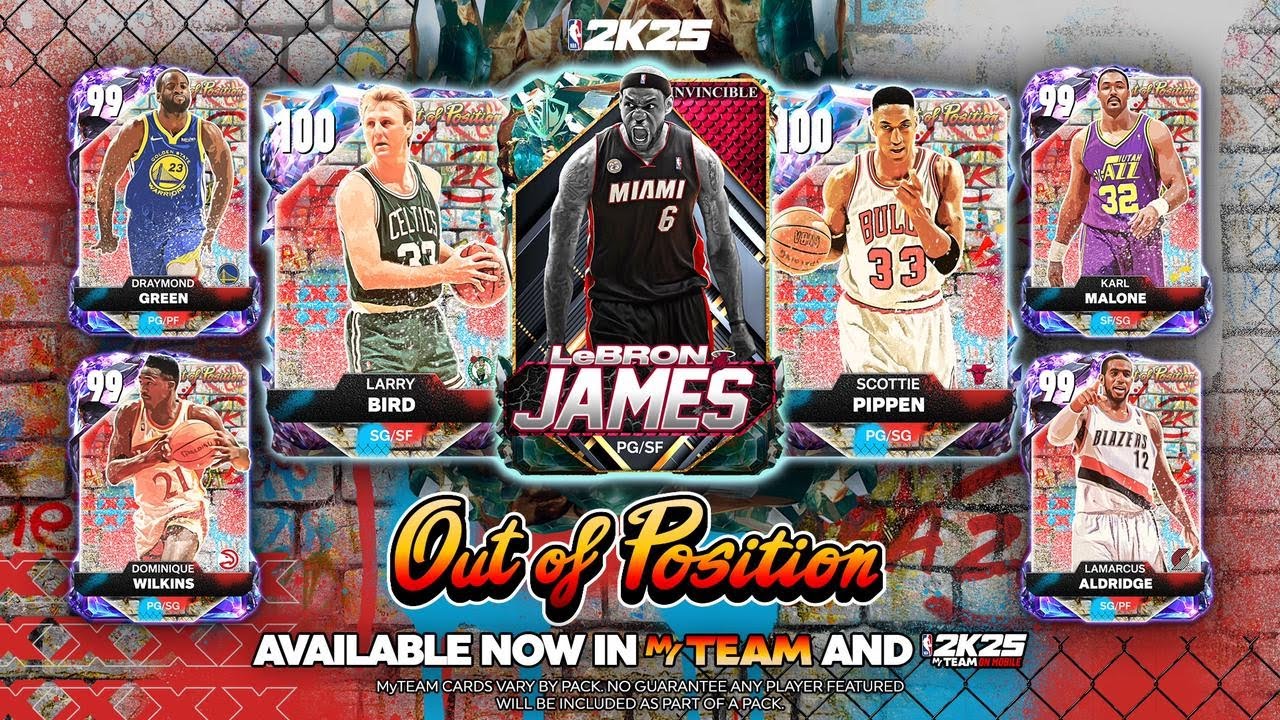 AVALIEI TODAS as Cartas do Drop OUT OF POSITION no NBA 2K25! Quais ...