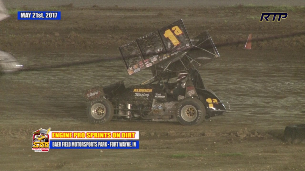 2017 Sprints on Dirt At Baer Field Motorsports Park (Highlights) - YouTube