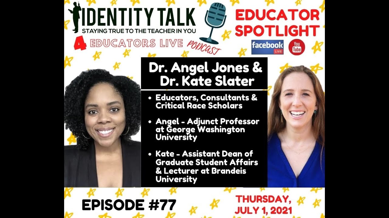 IDTALK4ED LIVE EPISODE #77 - "Keepin' it Real About CRT" (Dr. Angel ...