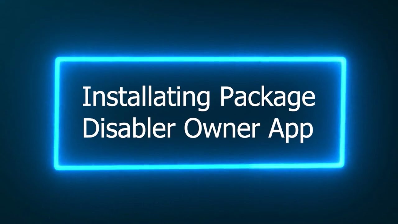 Package disabler (owner app) for all android devices other than Samsung ...