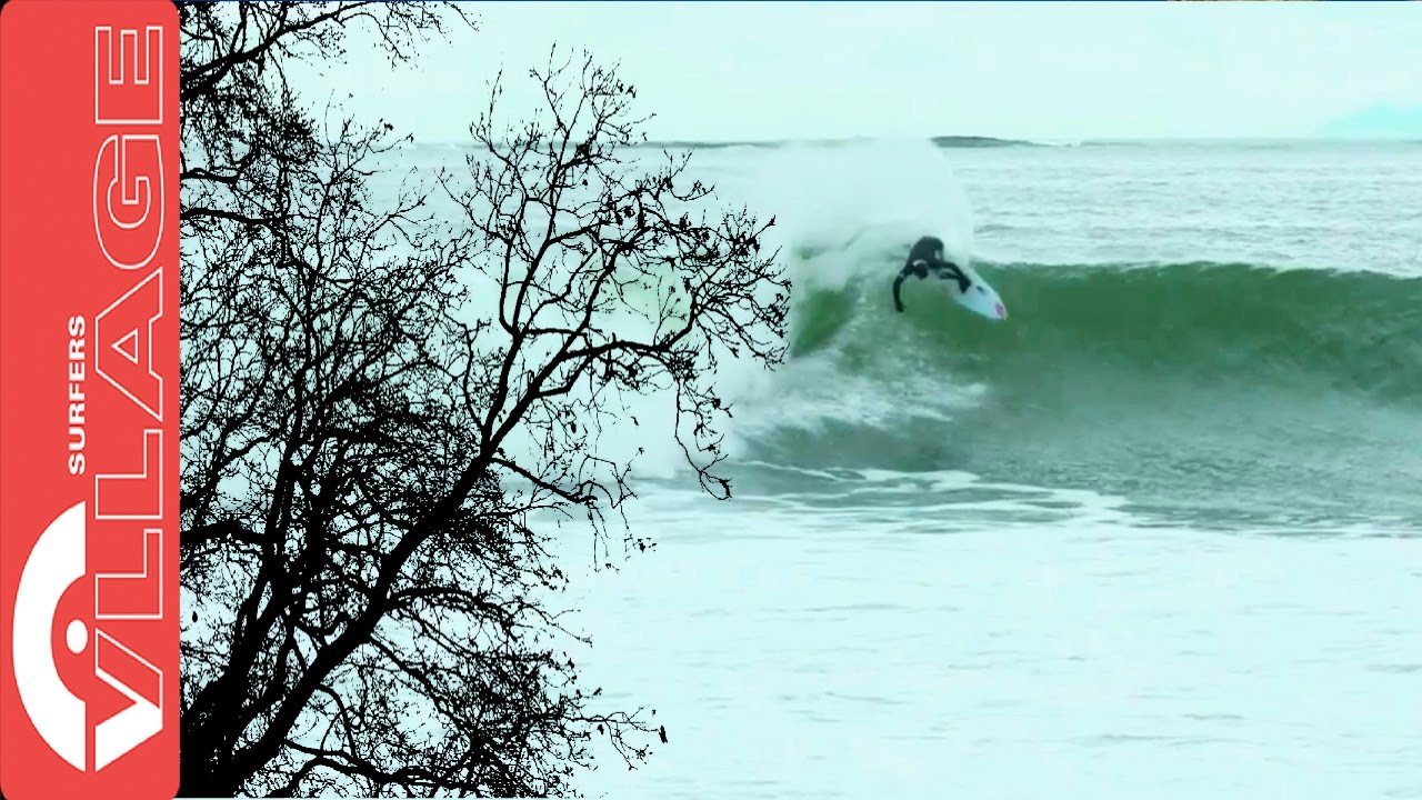 Blake Thornton's chilly winter Surf session - YouTube