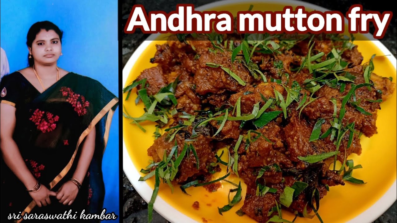 Andhra mutton fry | spicy mutton fry | Andhra style mutton recipe | by ...