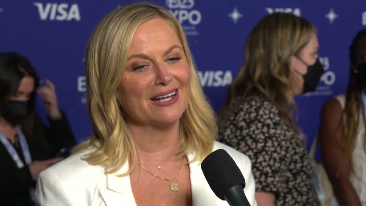 Amy Poehler Interview on 'Inside Out 2' at D23 Expo 2022 - YouTube